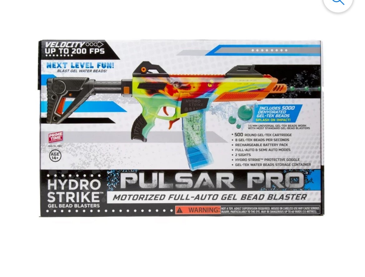 ‎SplatRBall SRB400-S Water Bead Blaster Toy Gun - Blue for sale online ...