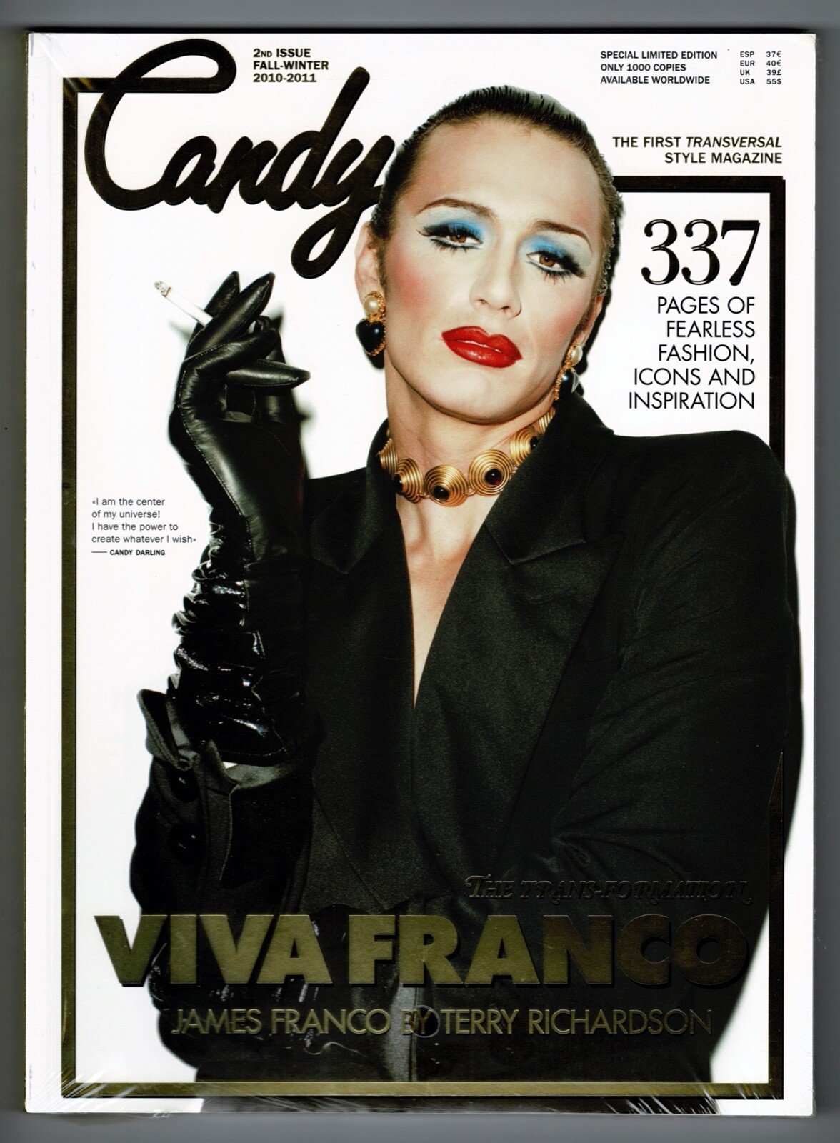 CANDY magazine #2 JAMES FRANCO BRUCE WEBER PETER JOHNSON ANDREJA PEJIC ...