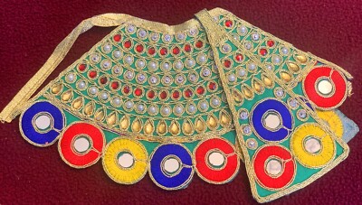 Lehenga Chunri Set Devi MATA Rani Green Special Goddesse Idol Moti ...