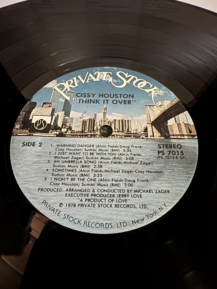 Cissy Houston - Think It Over - Private Stock Records PS-7015 | eBay