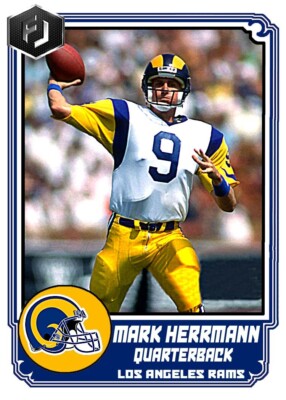 ACEO MARK HERRMANN LOS ANGELES RAMS CUSTOM HAND MADE ART CARD | eBay
