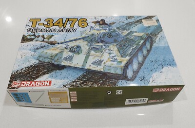 Dragon No. 6185 | 1:35 T-34/76 German Army | eBay Australia