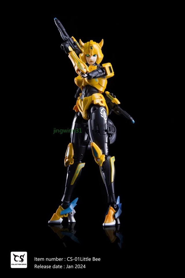 CollectionSpace CS-01 Transforms Bishoujo Little Bee Mecha Girl Figure ...