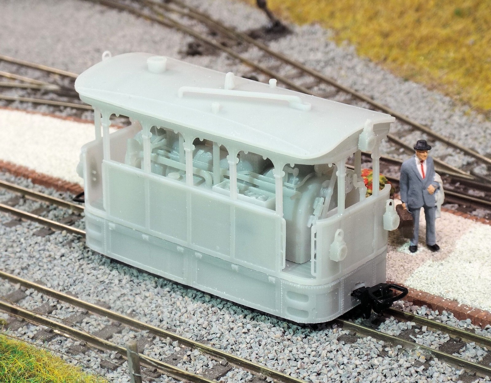 Fourdees Freelance Steam Tram Sutton 009 / OO9 Scale Kit for Kato 11 ...