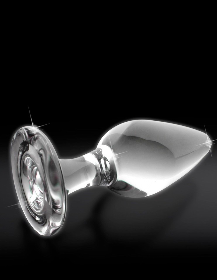 Pipedreams Icicles No 26 Butt Plug Clear - Glass Anal Probe | eBay
