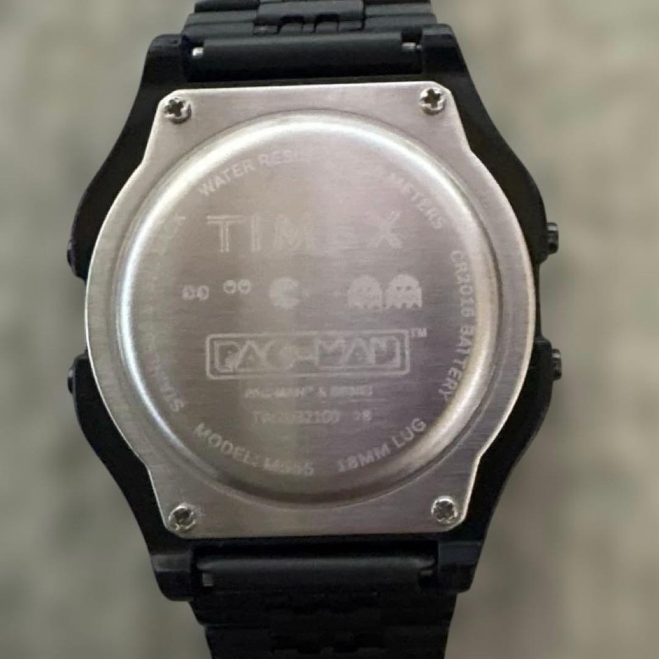 TIMEX PAC-MAN Digital Watch Timex Pac-Man Black | eBay UK