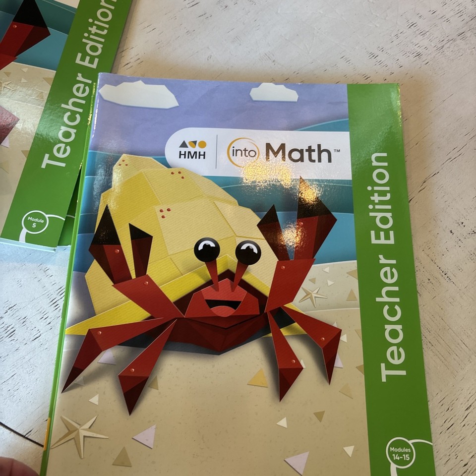 HMH Grade 1 Into Math Teacher Planning Set Workbooks | eBay