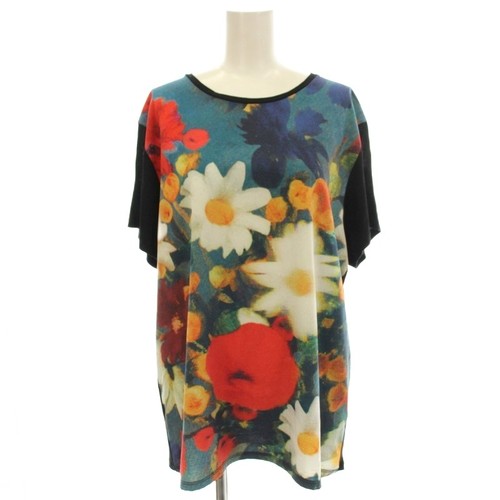 Paul Smith Men's Floral Pattern TShirt XXL Black Short Sleeve Cut ...