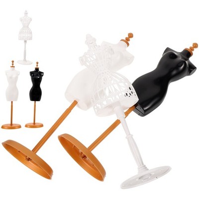 6 Pcs Mini Mannequin Model Adjustable Dress Form Making Mannequins ...