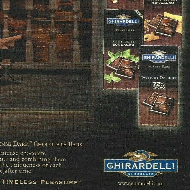 Chocolate Magazine Ads