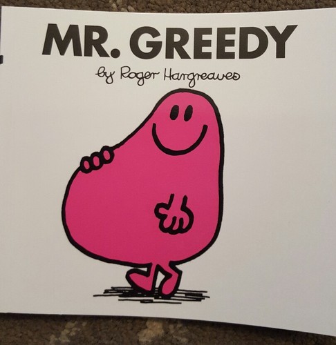 MR GREEDY BOOK 2 MR MEN ROGER HARGREAVES KIDS | eBay