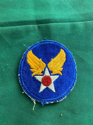 Vintage WWII Air Force Wings Star Red Dot Insignia Badge Patch! | eBay