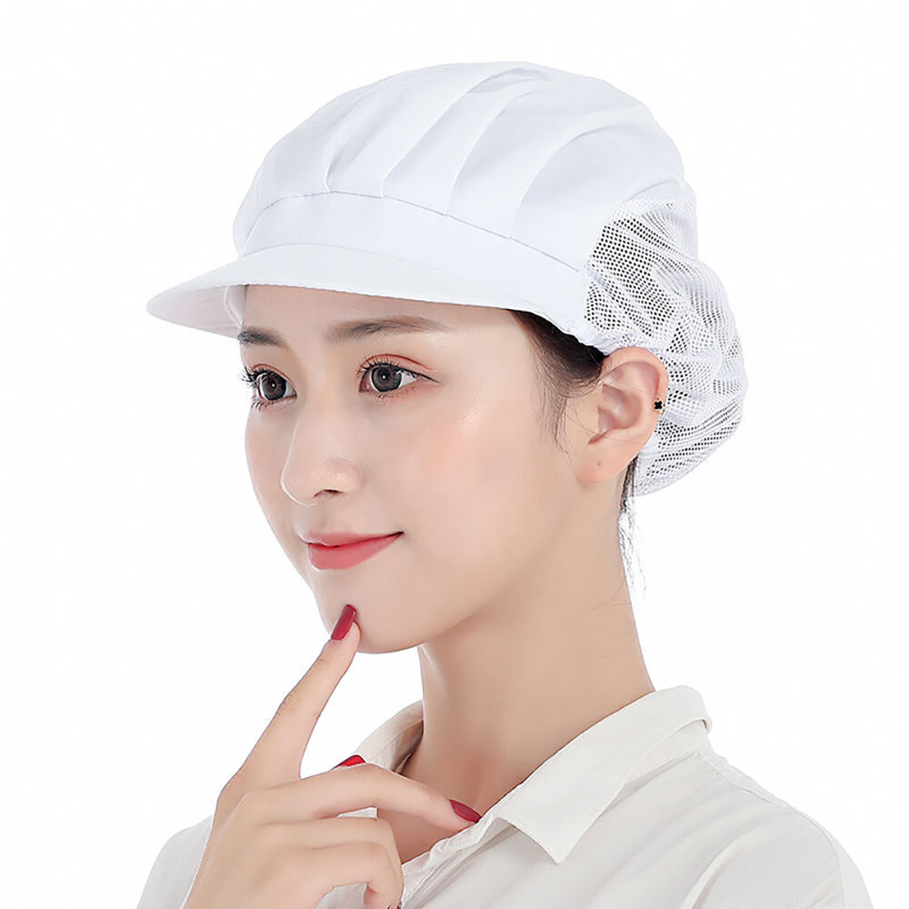 VDL CHEF CAP Kitchen Baker Hat Chef Elastic Hat Dustproof Cap Catering ...