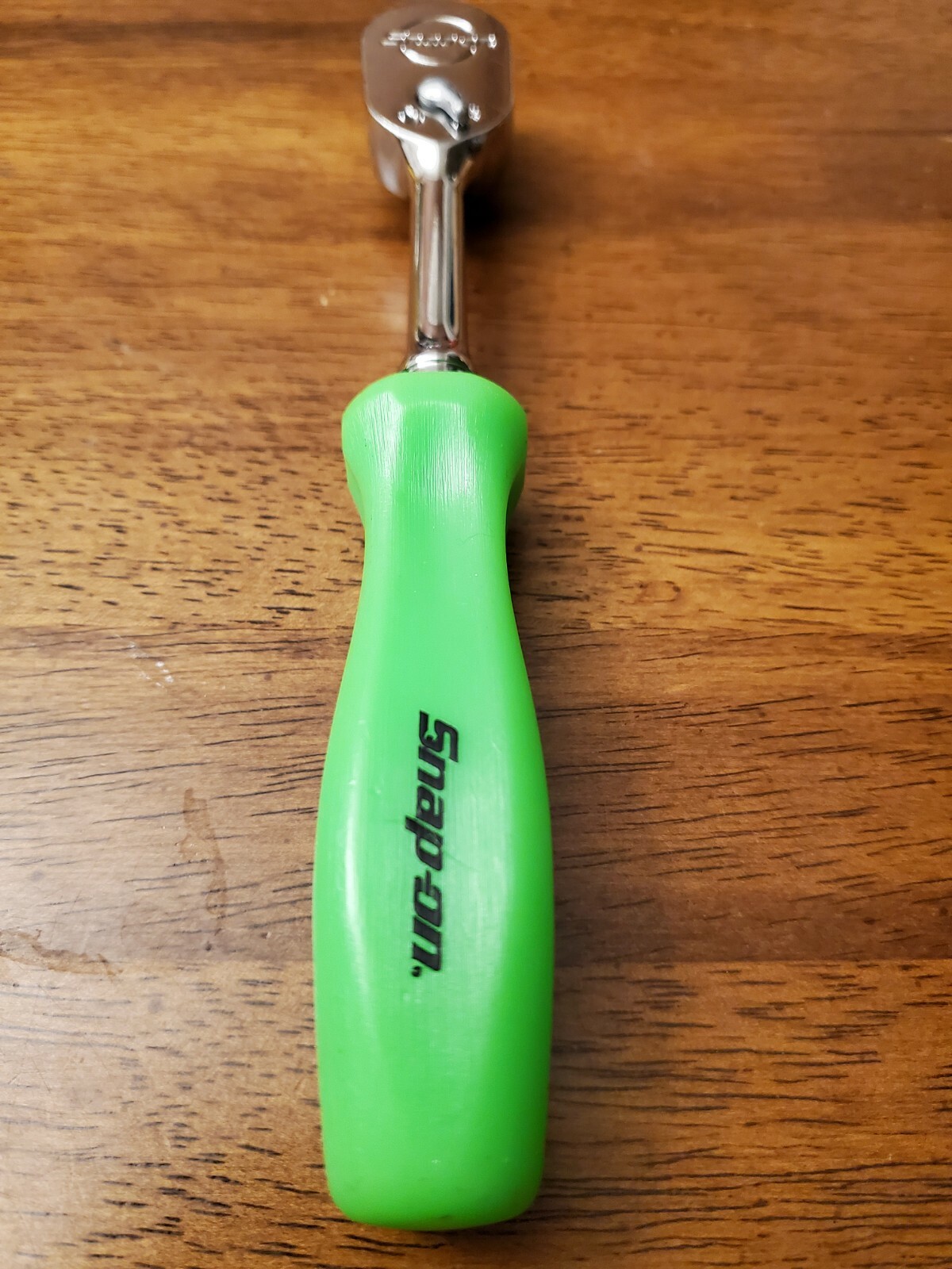 *New* Snap On 1/4" THLD72 GREEN Hard Handle Ratchet - FREE SHIPPING | eBay