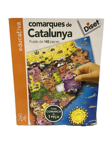 Diset Catalunya Jigsaw Puzzle Catalonia Spain Spanish Map New Sealed ...