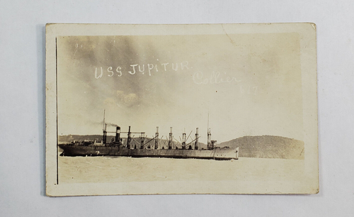 Vintage USS JUPITER Naval Postcard Unused | eBay