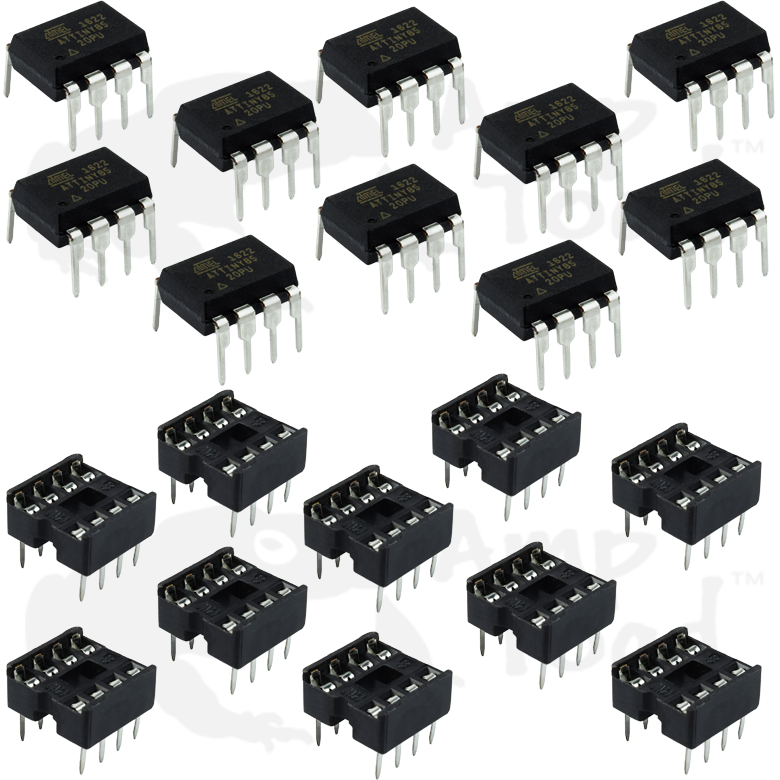 Atmel ATTiny85 with or without 8 Pin DIP Socket | eBay