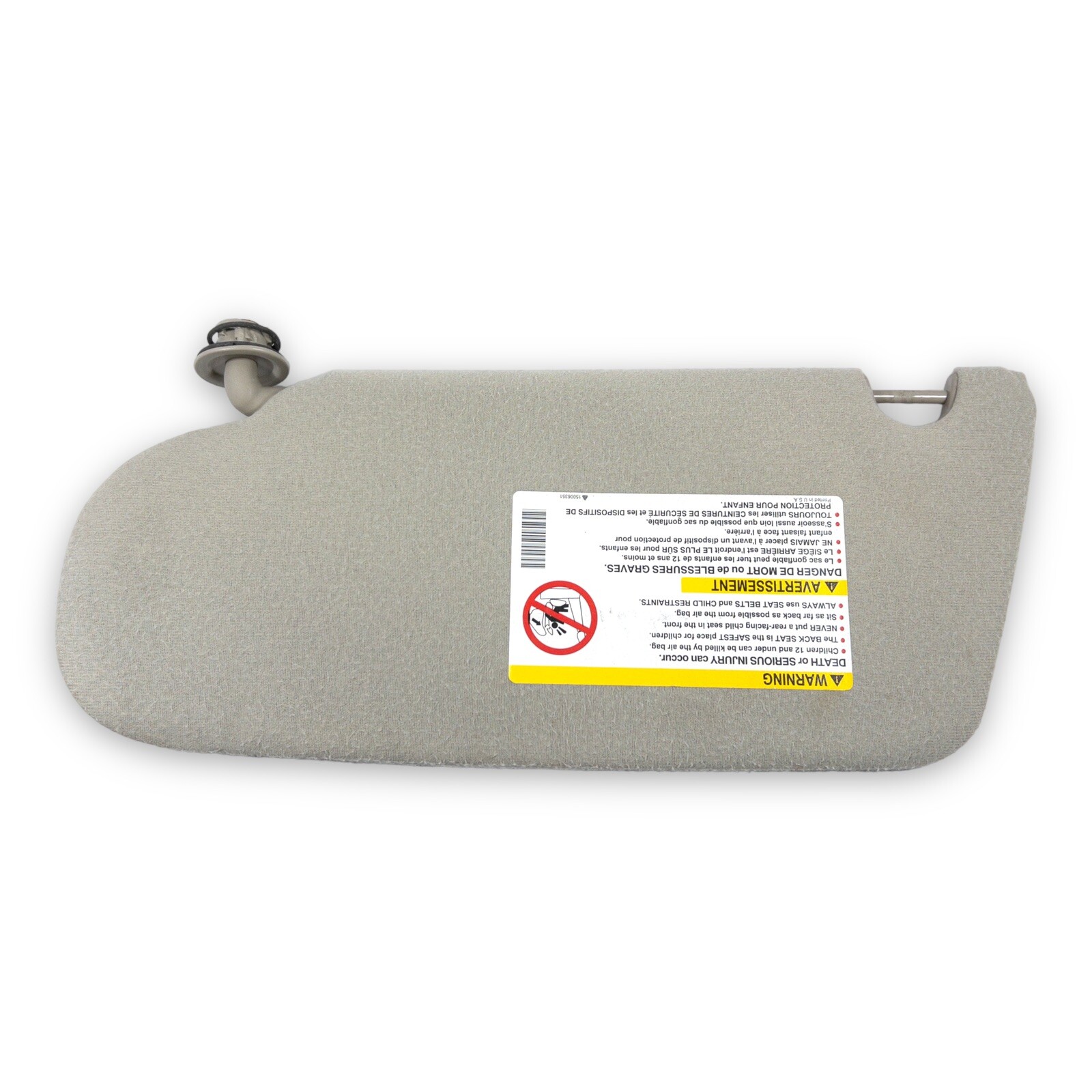 1997-2003 Chevy Malibu 2004-2005 Classic Passenger Right Side Sun Visor ...