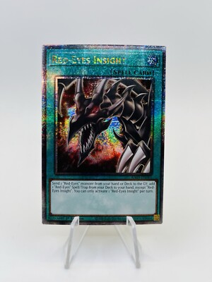 Yugioh! Red-Eyes Insight - RA03-EN061 - Quarter Century Secret Rare | eBay