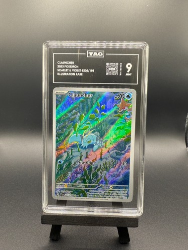 Pokémon TCG Clauncher S&V Base Set 205/198 Holo Illustration Rare - TAG ...