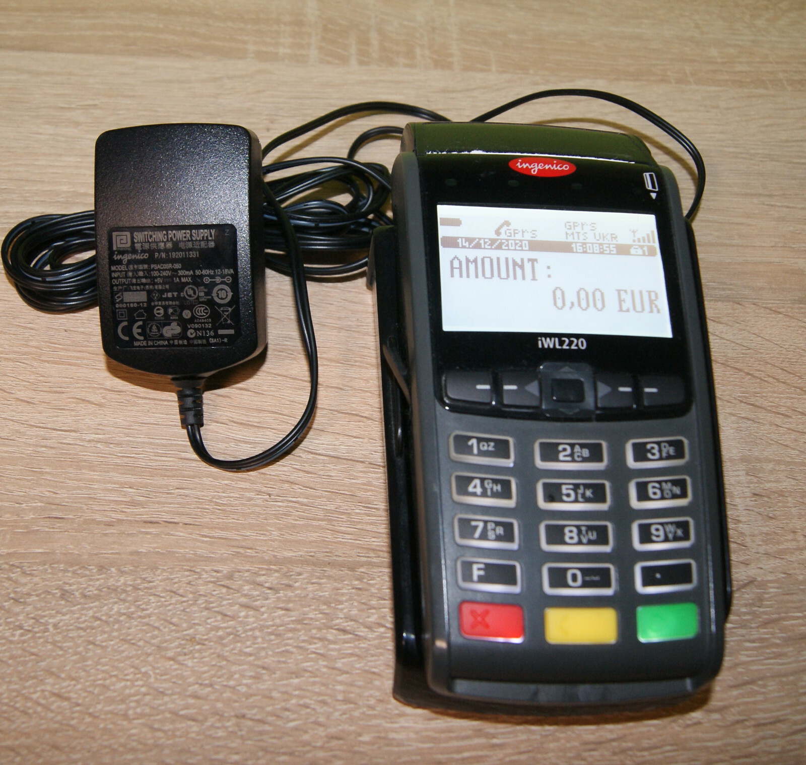 Ingenico IWL220 GPRS Smart Card Reader Contactless With NFC Chase ...