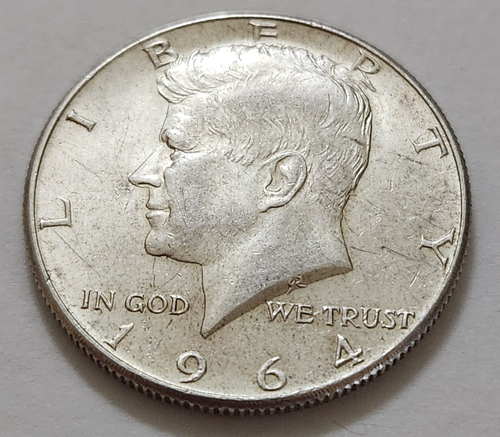 1964 JFK John F Kennedy 90% Silver Half Dollar 50c (J54) | eBay