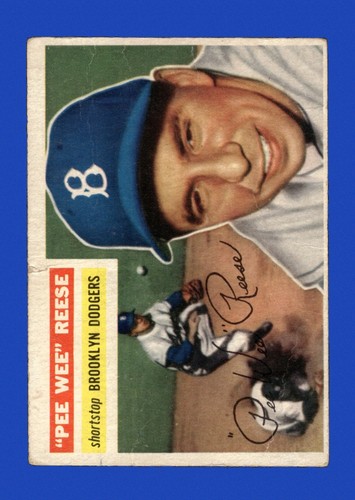 1956 Topps Set-Break #260 Pee Wee Reese LOW GRADE (filler) *GMCARDS* | eBay
