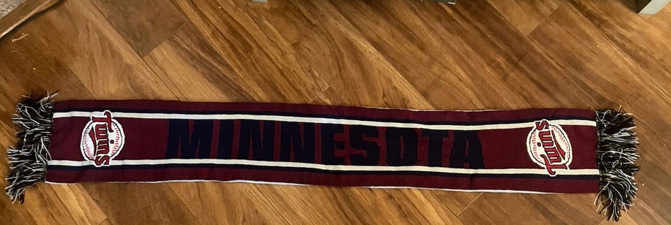 Minnesota MN United Twins Two Sided Baseball Football FC Soccer Scarf ...