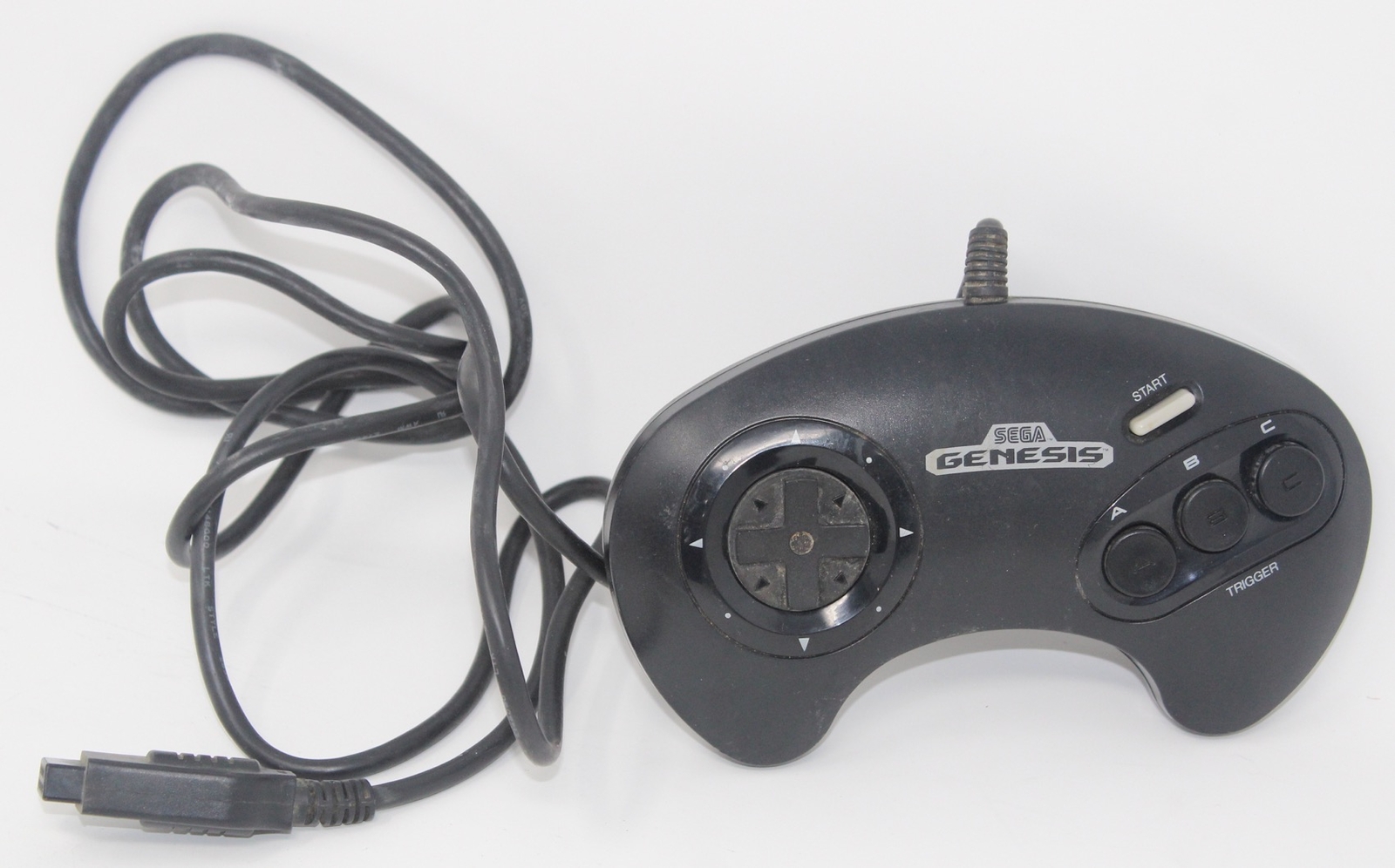 Original Sega Genesis 3 Button Controller Model 1650 Genuine Official ...
