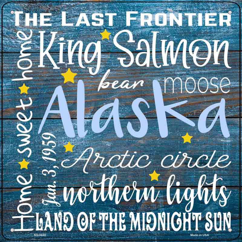 Alaska Motto Novelty Metal Square Sign | eBay