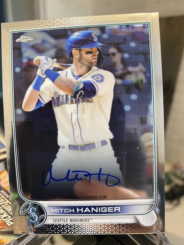 2022 Topps Chrome Veteran Autographs #CVAMH Mitch Haniger | eBay