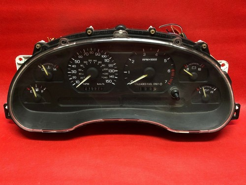 94-95 FORD MUSTANG GT SPEEDOMETER INSTRUMENT GAUGE CLUSTER OEM TACH 150 ...