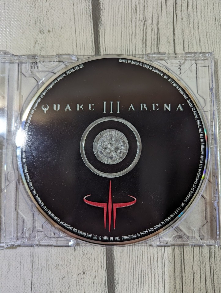 QUAKE III: Arena (2001 PC CD-ROM) Video Game Quake 3 Activision | eBay