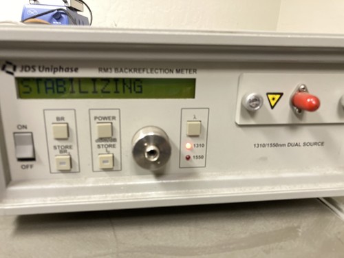 JDS Uniphase RM3 Back reflection Meter | eBay