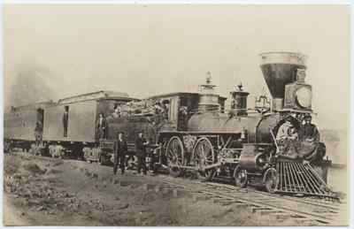 "Falcon" Train - Central Pacific Railroad Real Photo RPPC Postcard | eBay