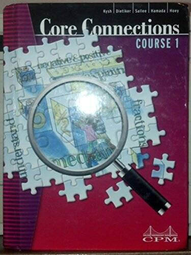 Core Connections course 1 - Hardcover - GOOD | eBay