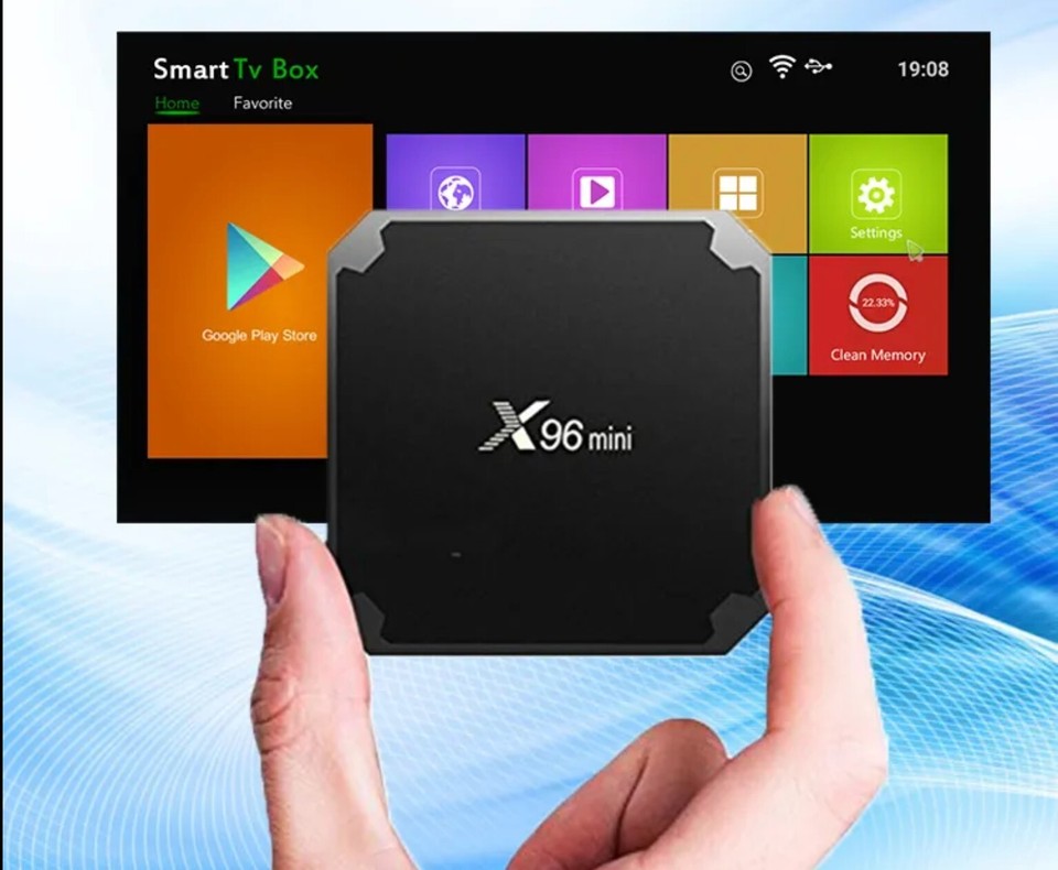 X96 Mini Android TV Box Quad Core HD 4K Media smart TV Player PC Dual ...