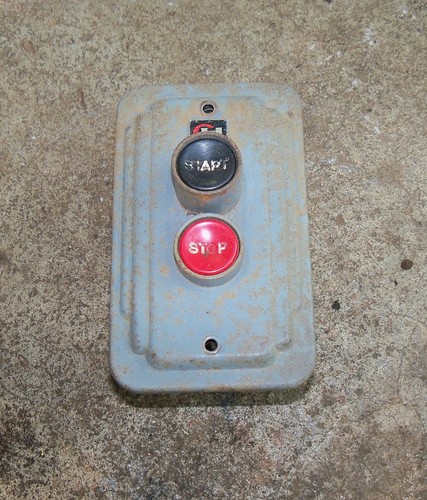 Vintage Delta Rockwell Drill Press Art Deco Cutler Hammer Push Button ...