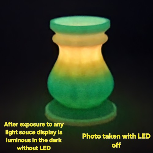 LED Marble Display For 1.5 - 2" Marbles - Luminous Glow In The Dark | eBay