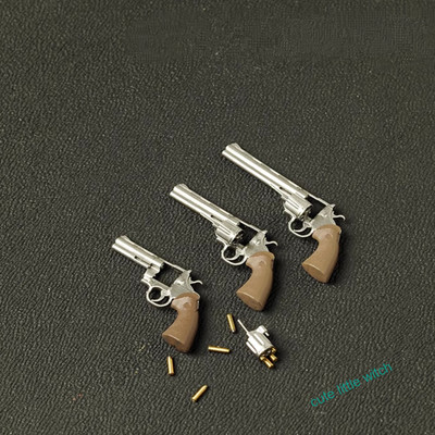 3Pc Set 1/12 Scale Colt Anaconda Revolver Weapons Model for 6" Action ...