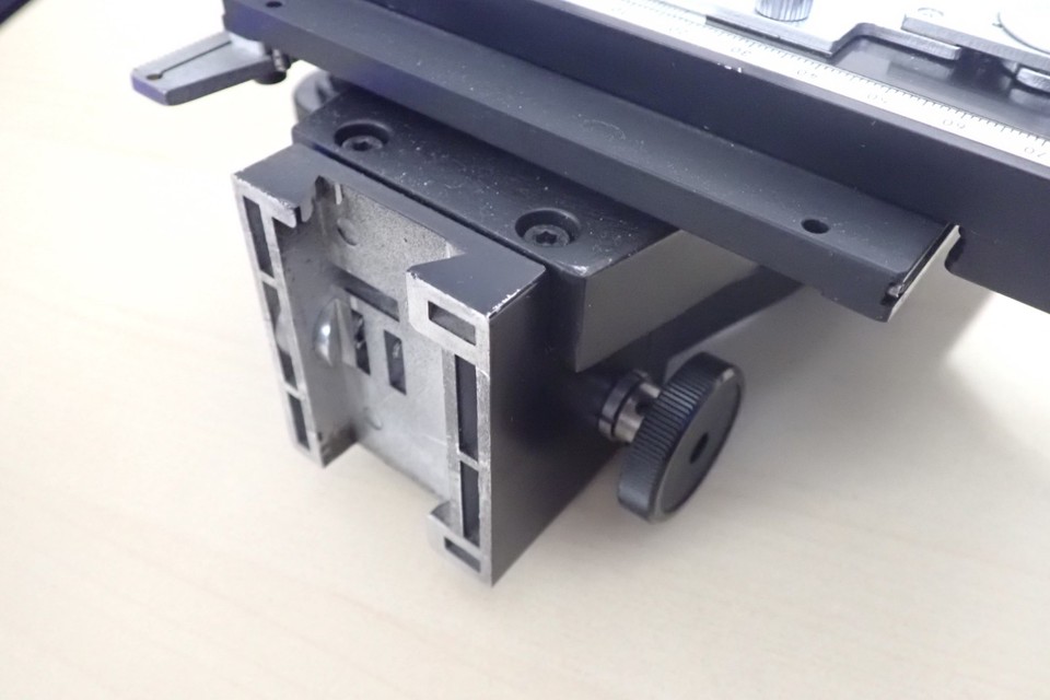 Nikon Microscope Stage complete for Labophot Optiphot Condenser carrier ...