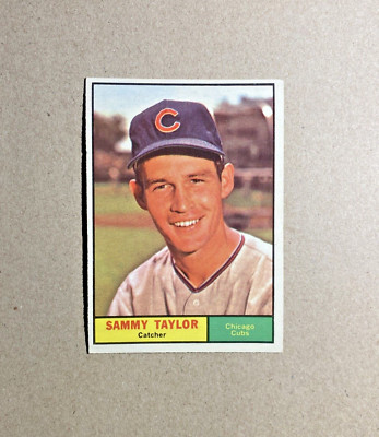 1961 Topps #253 Sammy Taylor Vintage Baseball Card! EXMT+ | eBay