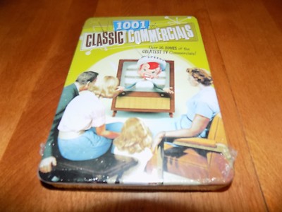 1001 CLASSIC COMMERCIALS TV Commercial Television 3-Disc Tin Case DVD ...