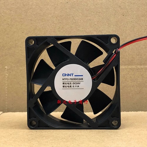 CHNT NTF2-7025DC24B DC24v 0.11A 2-Wire Inverter Cooling Fan #F23 | eBay
