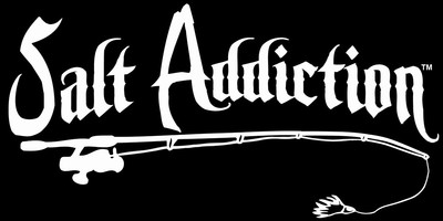 Saltwater fishing decal,Salt Addiction sticker,spinning reel,offshore ...
