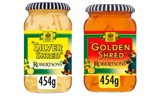 Silver Shred & Golden Shred by Robertsons 454g Fine Cut Lemon Jelly ...