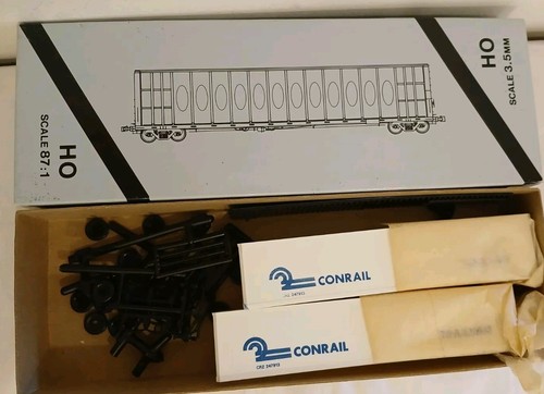 HO Trains Front Range #4507 45' TOFC Trailers Conrail 2 Units | eBay