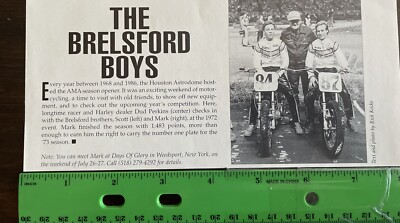 Scott & Mark BRELSFORD with Dud Perkins At The Astrodome Ad #24428 | eBay