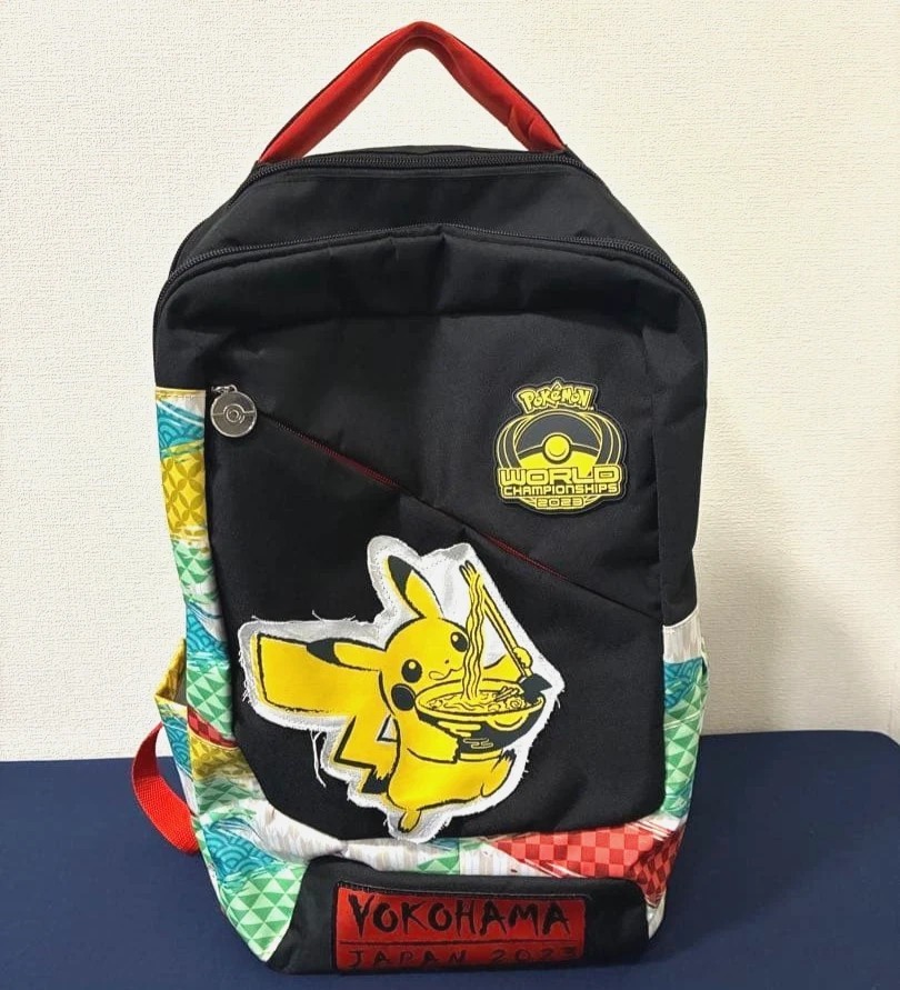 Pokemon World Championships 2023 Yokohama Pikachu Backpack WCS ...