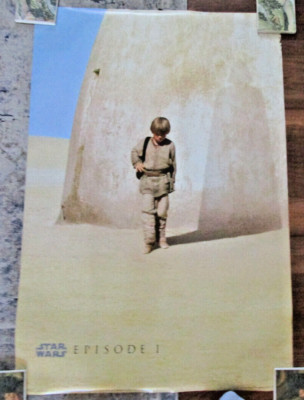STAR WARS: EPISODE I -THE PHANTOM MENACE - 1999 - EPISODE 1 POSTER ...